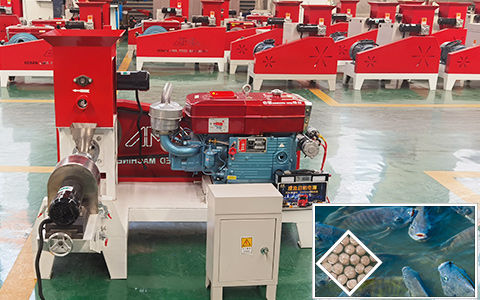 Floating Fish Feed Making Machine | Lima Feed Machinery
